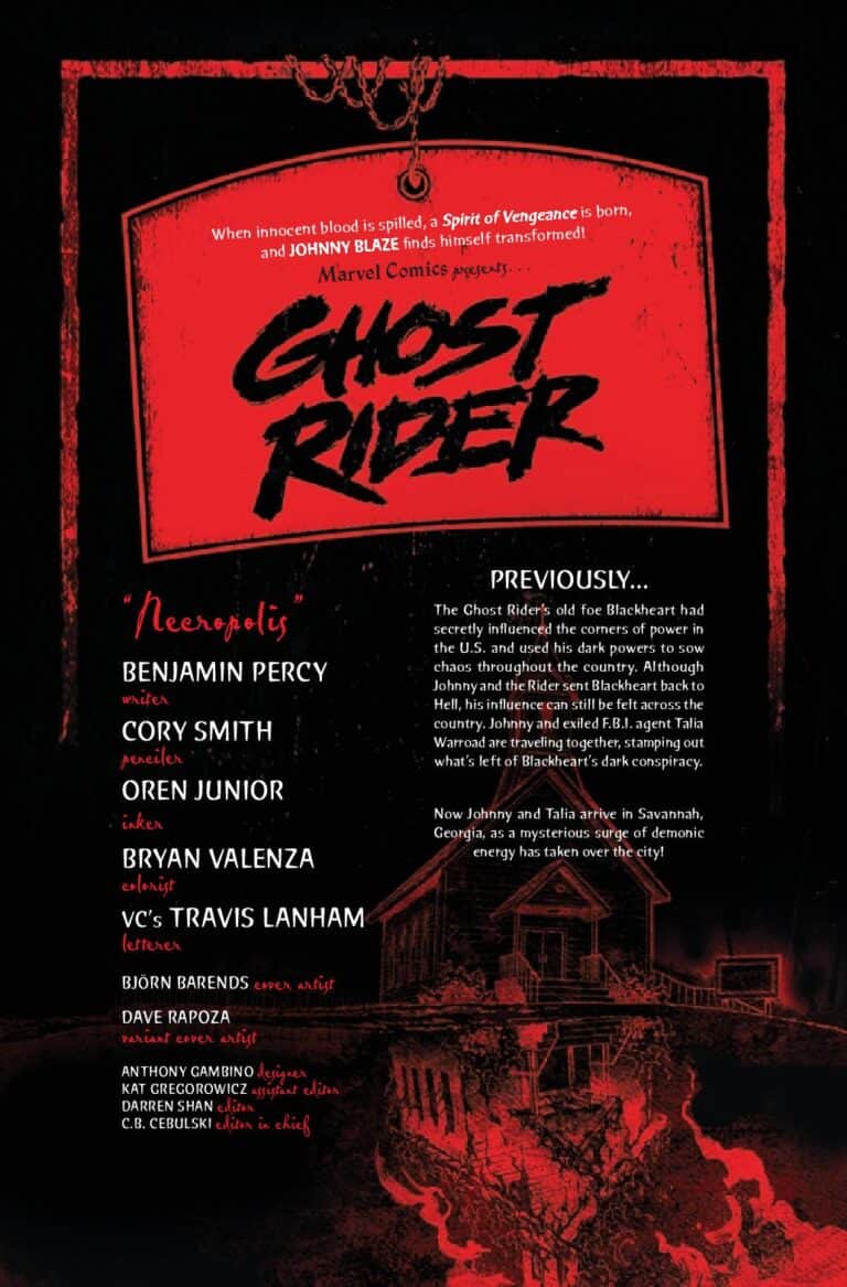 Ghost Rider#12 Preview: Danny Ketch Returns For One Hell Of A Reunion ...