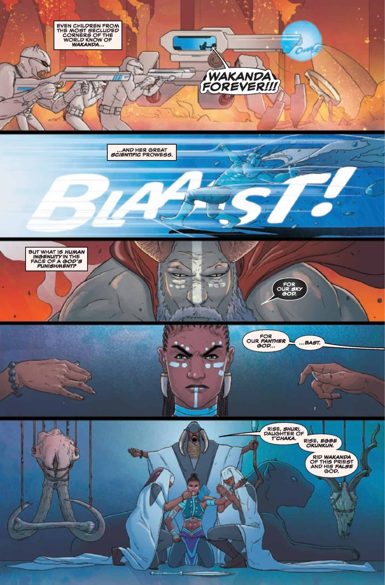 MARVEL’S VOICES: WAKANDA FOREVER #1 Preview: Celebrate Black History ...