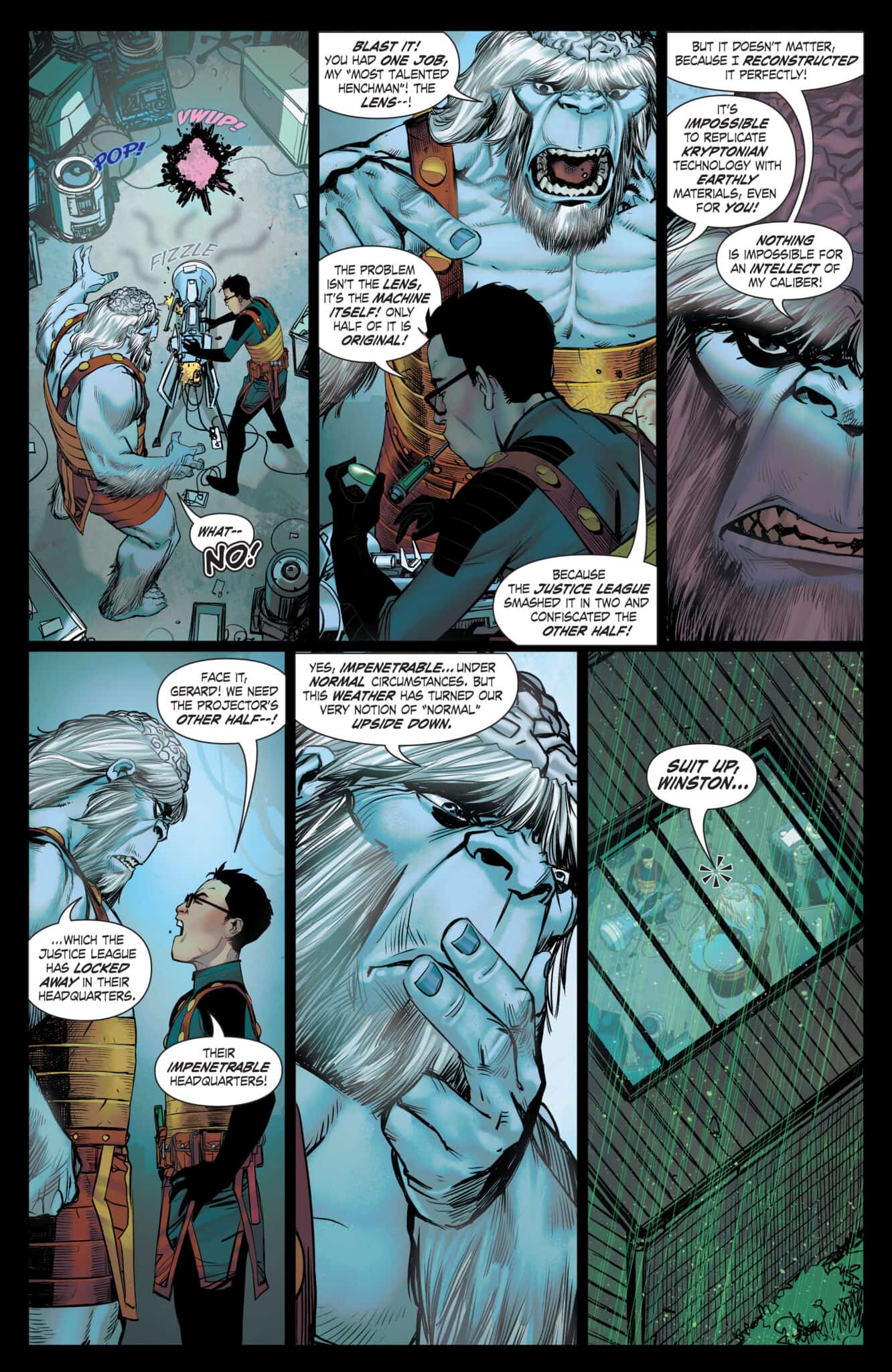 The Fight Against Ultra-Humanite Continues in DC's MONKEY PRINCE #11 ...