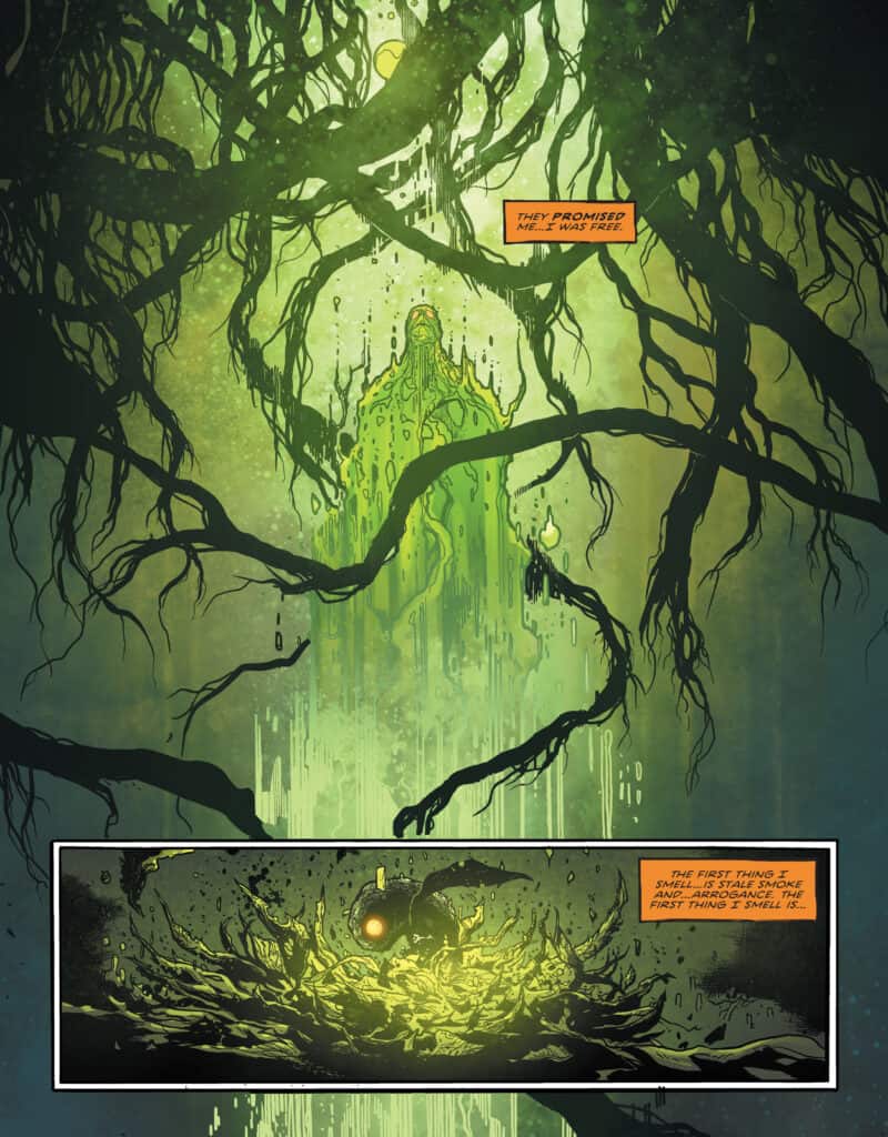 Alec Holland Returns to the Land of The Living in SWAMP THING: GREEN ...