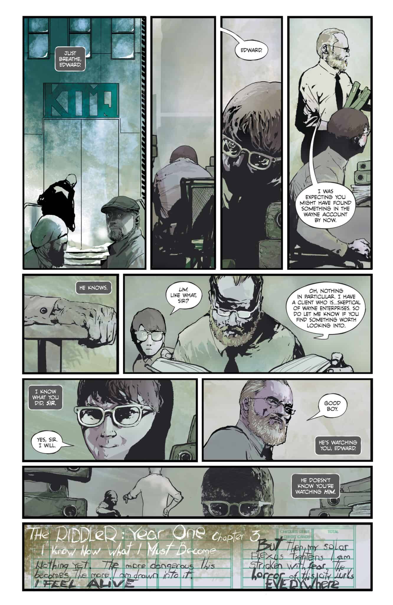 The Riddler: Year One #3 Preview: Edward's Journey To Becoming The ...
