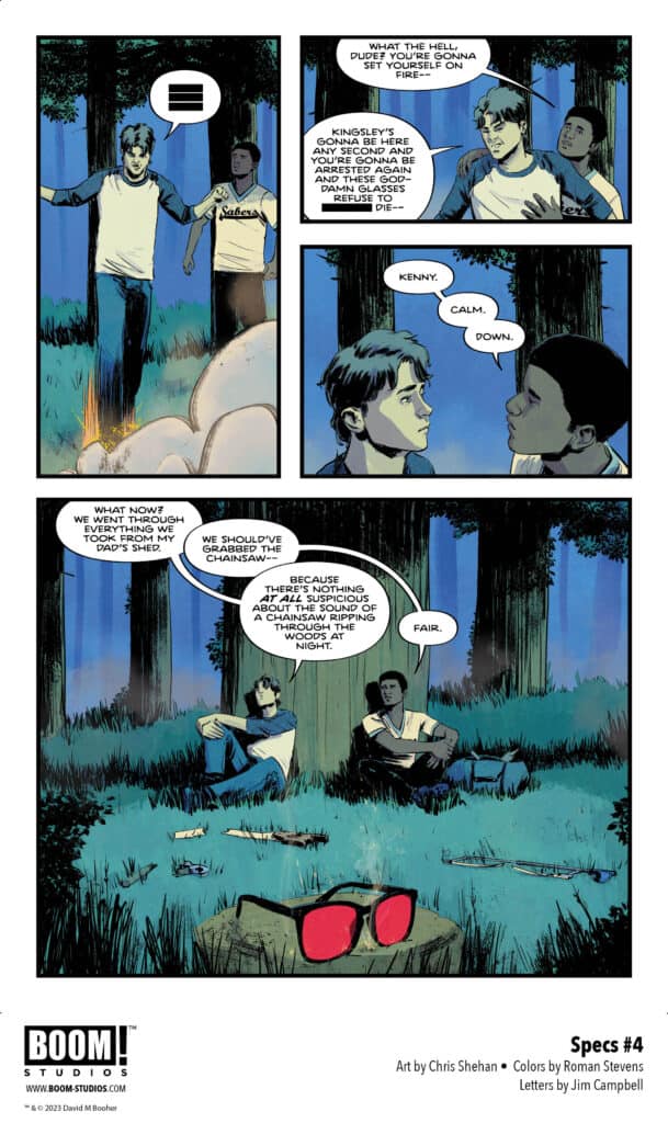 One Final Wish in Your First Look at SPECS #4 from Boom! - Comic Watch