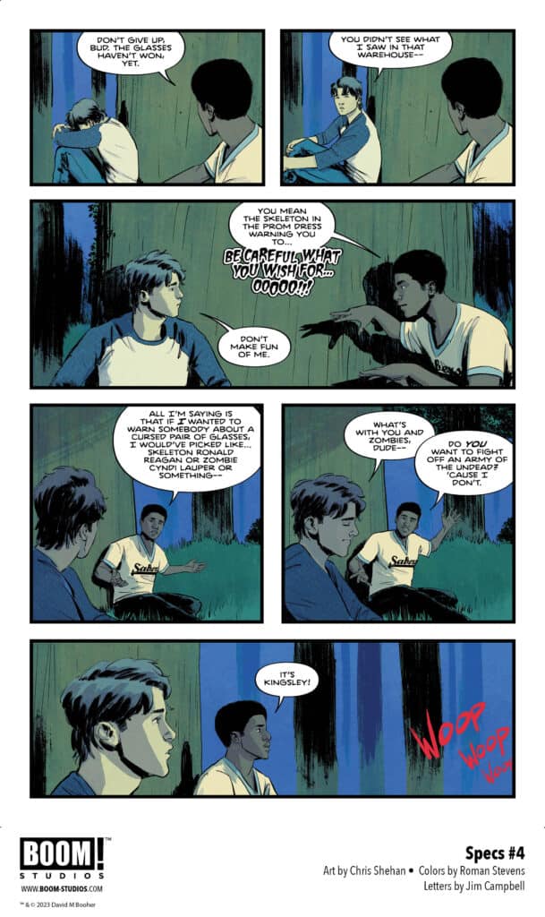 One Final Wish in Your First Look at SPECS #4 from Boom! - Comic Watch