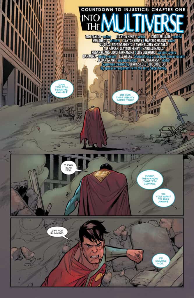 Jon Kent Must Solve Who Is Killing Multiversal Versions Of Superman in ADVENTURES OF SUPERMAN ...
