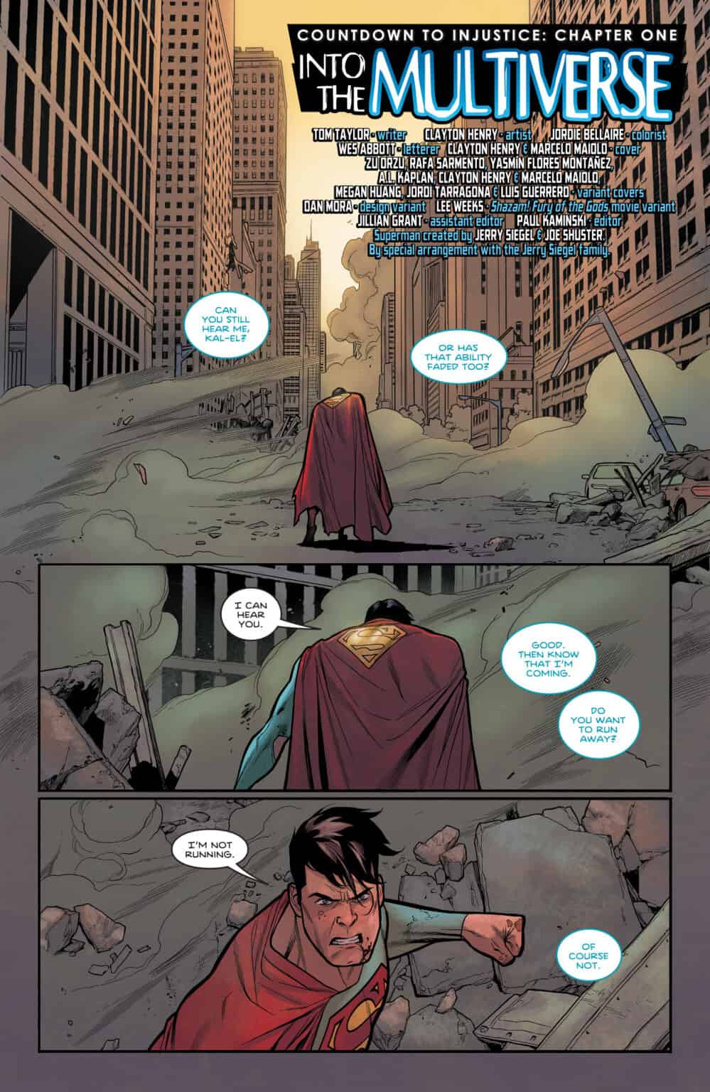 Jon Kent Must Solve Who Is Killing Multiversal Versions Of Superman in ...