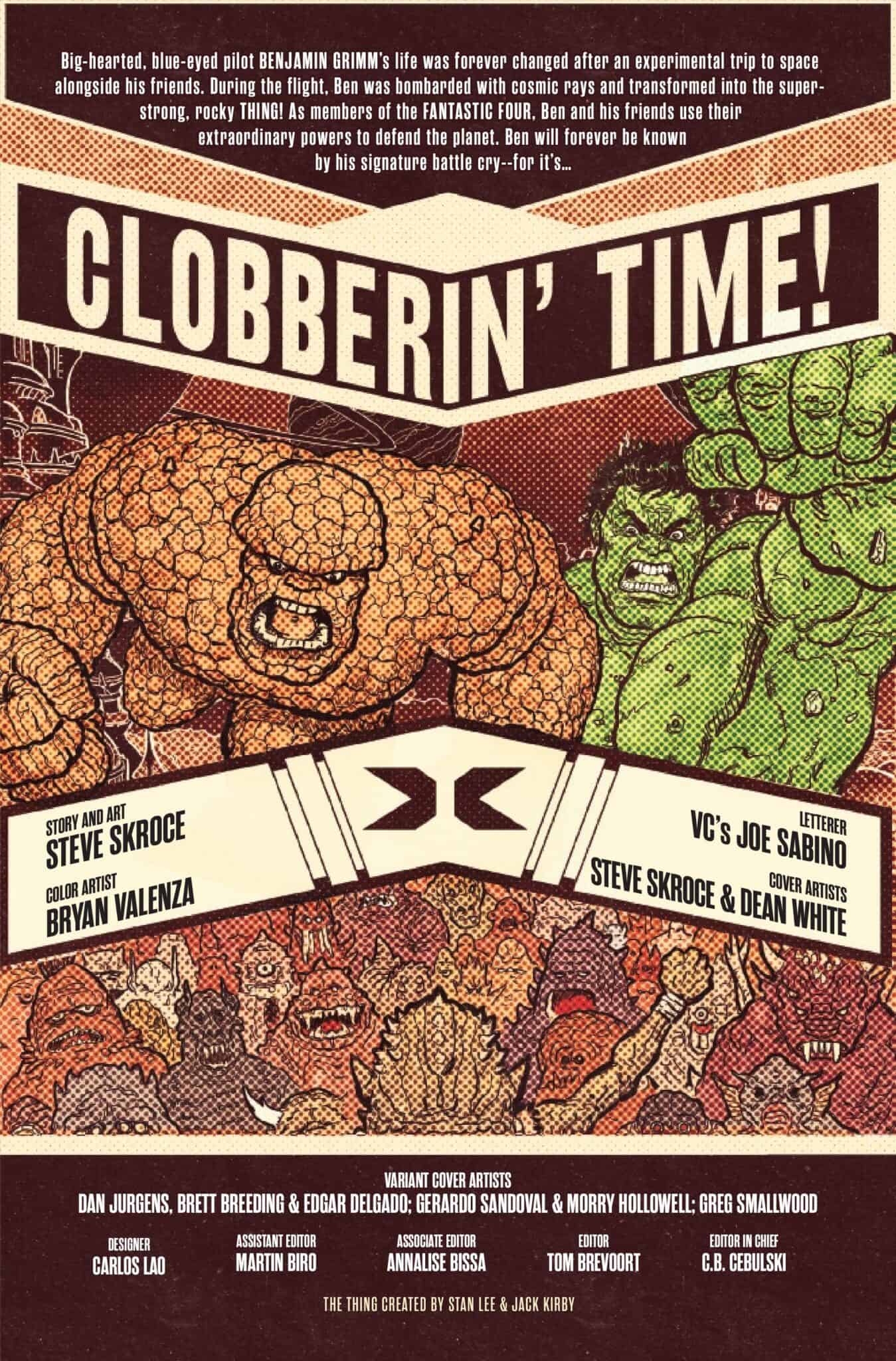 The Title Says It All in CLOBBERIN' TIME #1 - Comic Watch