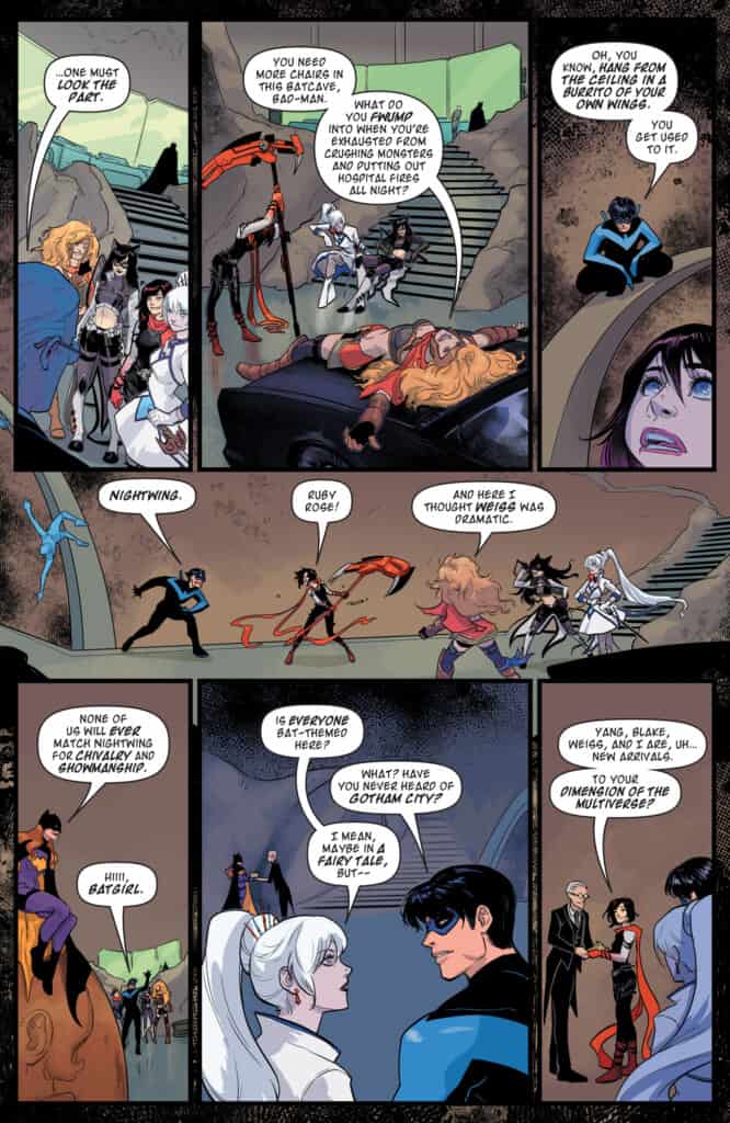Bat-Family Meet RWBY, RWBY Meet The Bat-Family in DC/RWBY #2 - Comic Watch