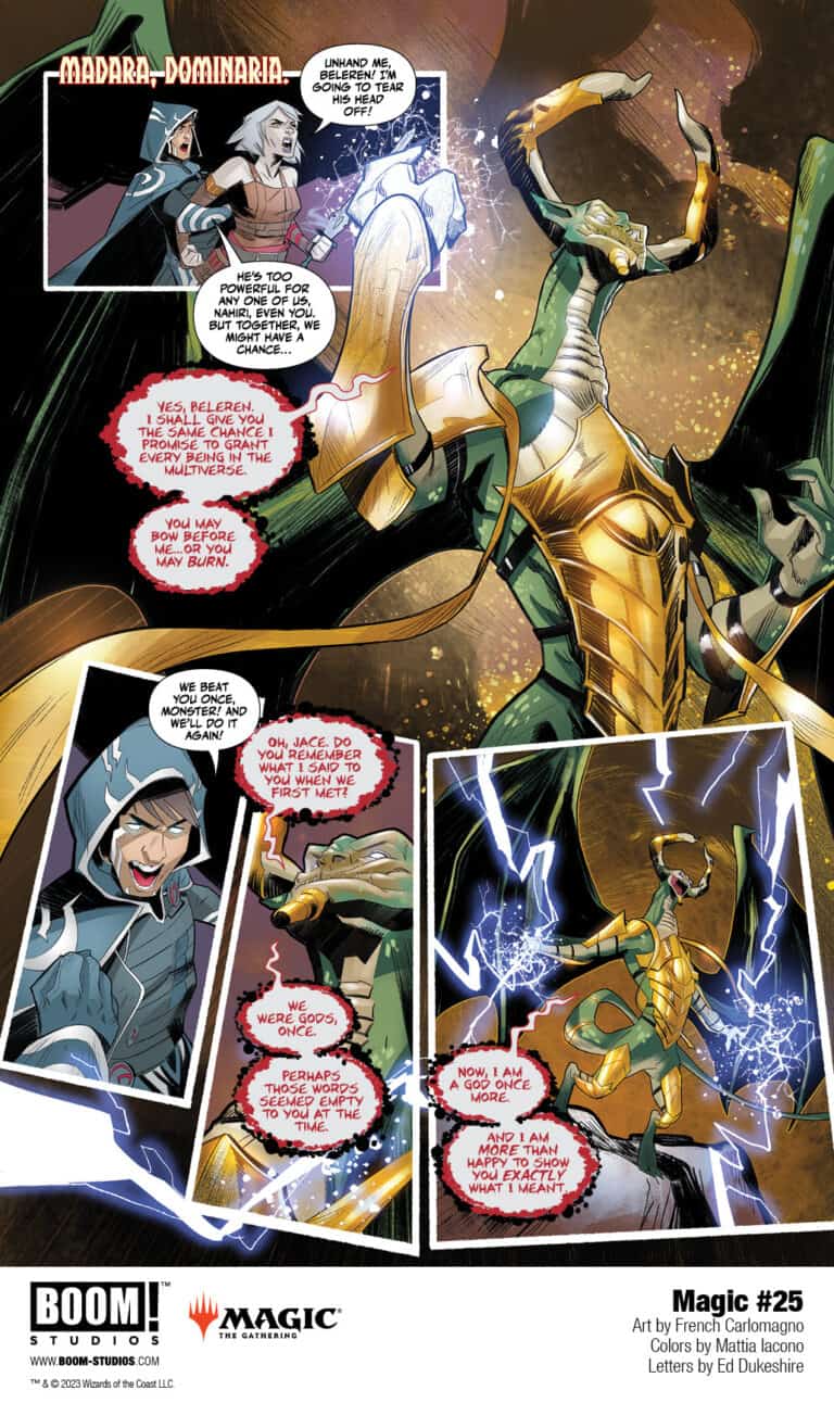 Godlike Powers & Mysteries Revealed in Your First Look at MAGIC #25 - Comic Watch