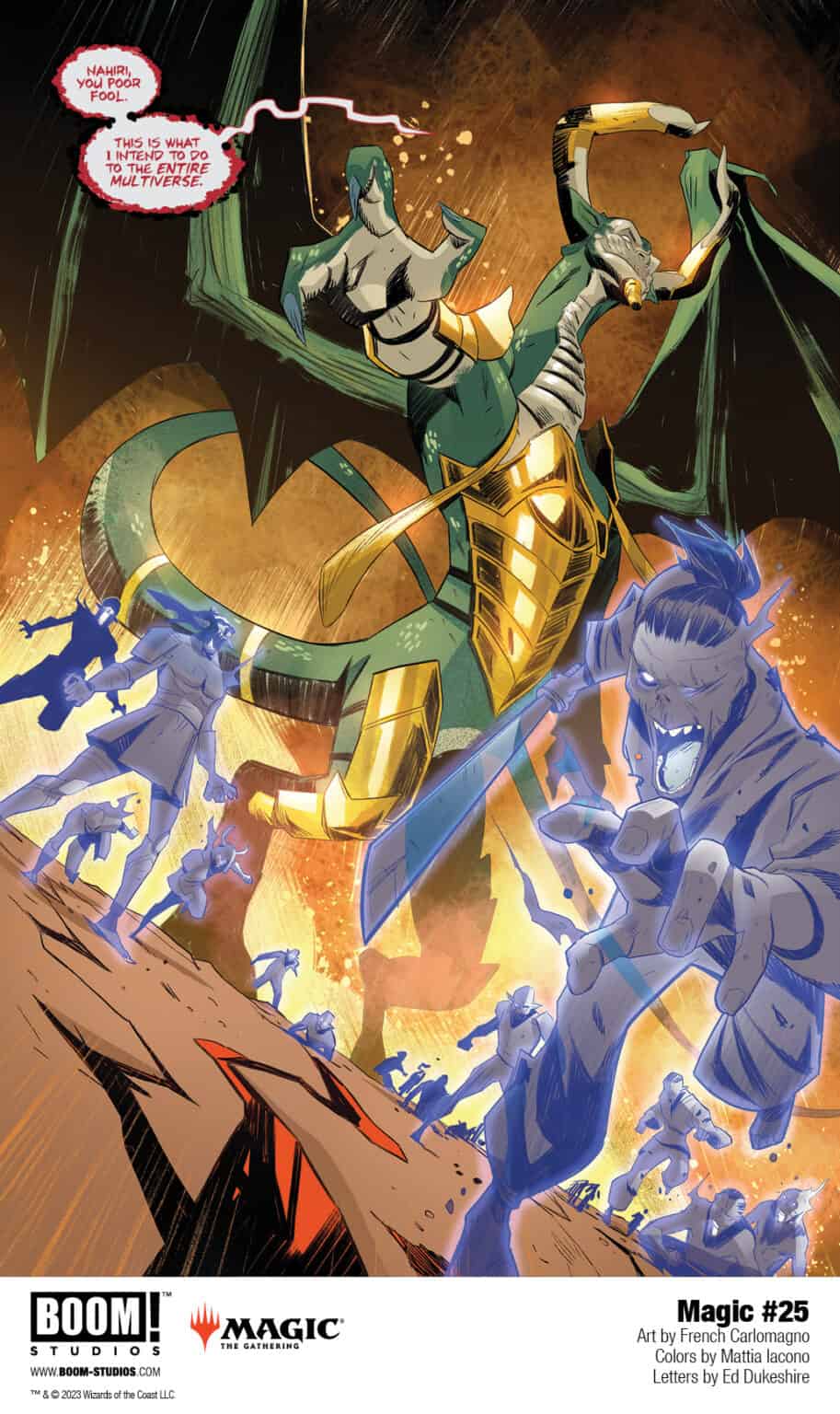 Godlike Powers & Mysteries Revealed in Your First Look at MAGIC #25 ...