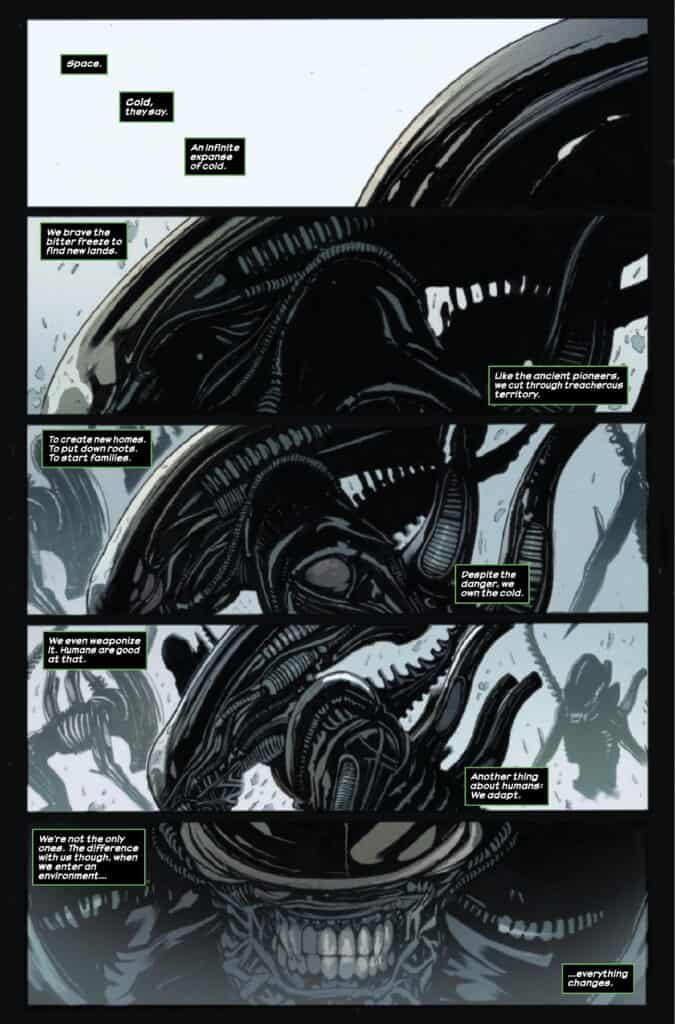 See Xenomorphs Gone Wild in ALIENS #1 - Comic Watch
