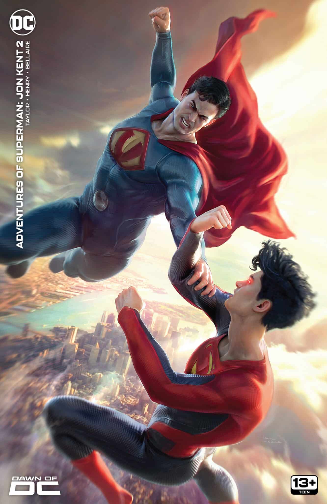 Jon Kent & Val-Zod Hunt for Ultraman in ADVENTURES OF SUPERMAN: JON ...