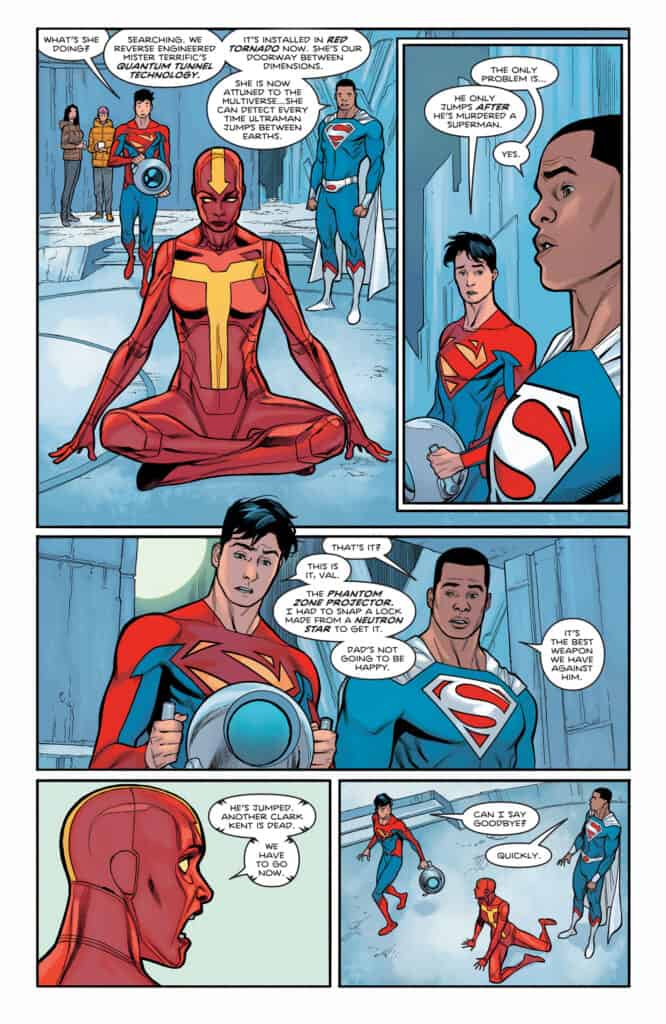 Jon Kent & Val-Zod Hunt for Ultraman in ADVENTURES OF SUPERMAN: JON ...