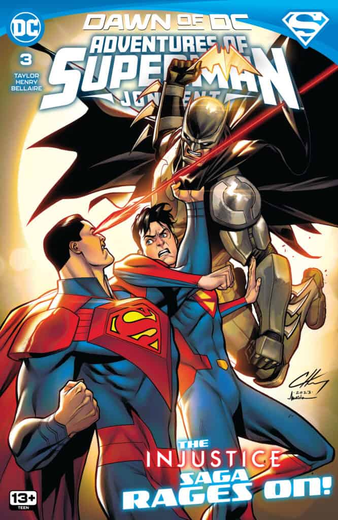 Welcome Earth INJUSTICE Jon Kent in ADVENTURES OF SUPERMAN: JON KENT #3 ...