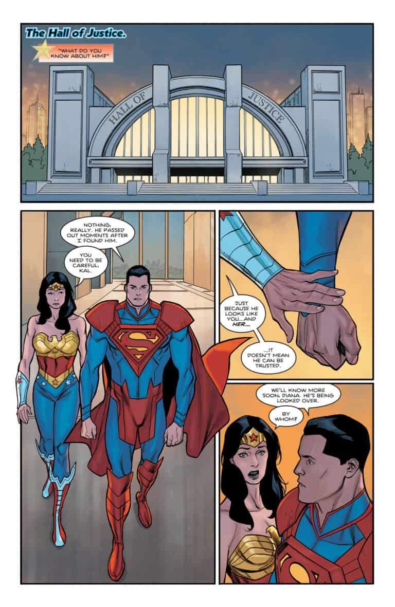 Welcome Earth INJUSTICE Jon Kent in ADVENTURES OF SUPERMAN: JON KENT #3 ...