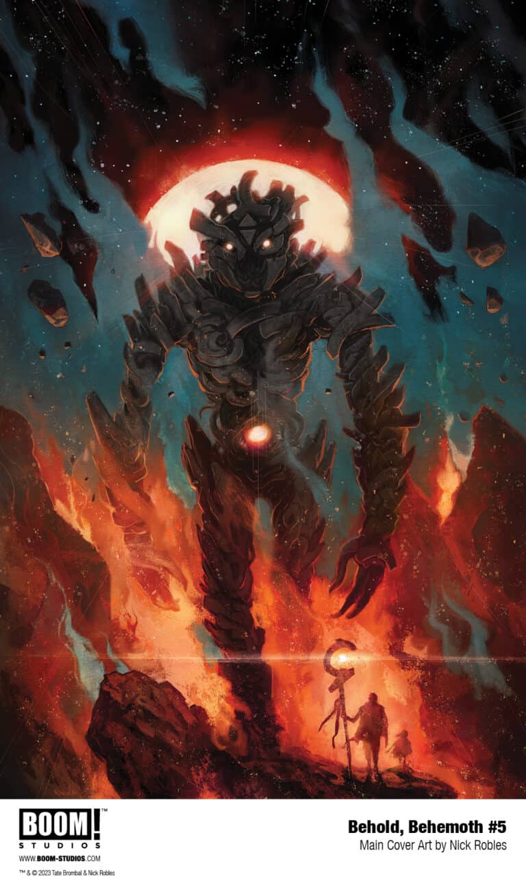 BOOM Studios Releases First-Look At Series Finale - BEHOLD, BEHEMOTH #5 ...
