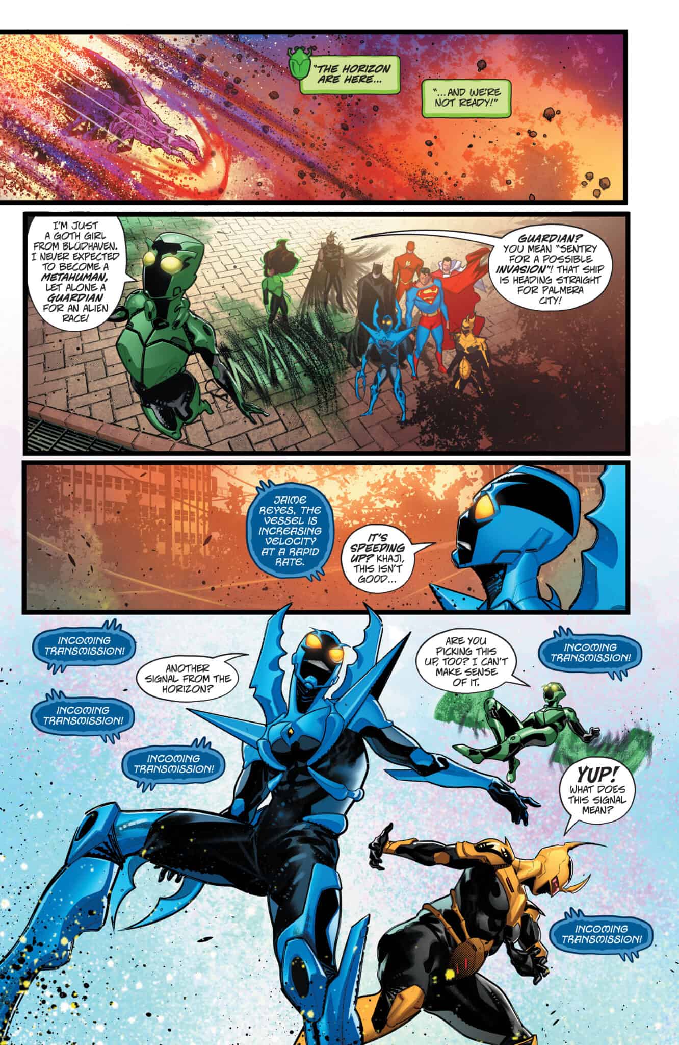 BLUE BEETLE: GRADUATION DAY #6 - VAMOS KHAJI! - Comic Watch