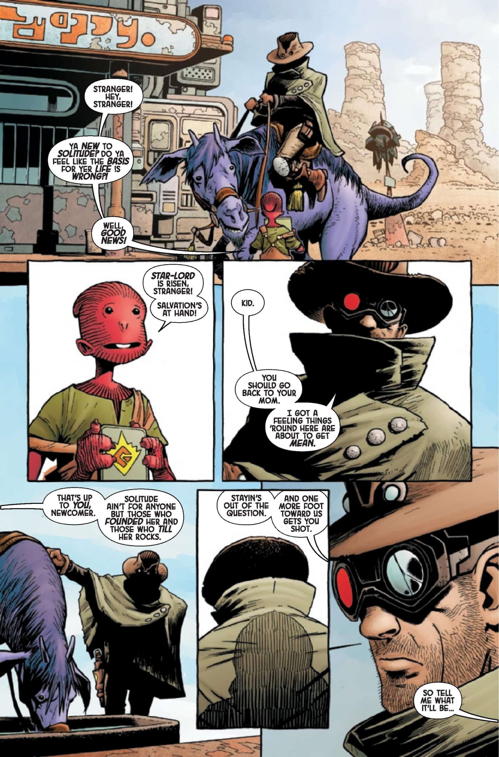 The New Cosmic Threat GROOTFALL begins in GUARDIANS OF THE GALAXY #1 ...