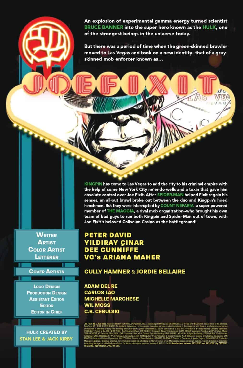 What Happens in Vegas, Stays in Vegas for Joe Fixit and Spider-Man’s ...