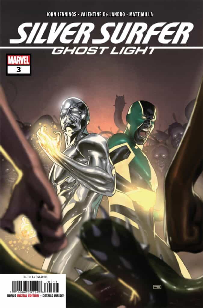 Silver Age Cosmic Power Amok in SILVER SURFER: GHOST LIGHT#3! - Comic Watch