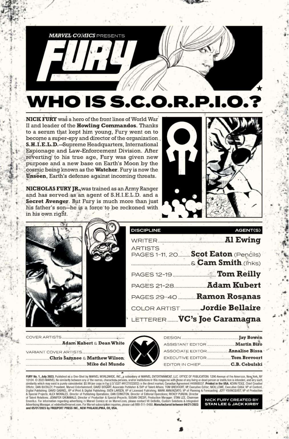 Nick Fury Celebrates 60 Years Of Espionage & Intrigue In The One-Shot ...