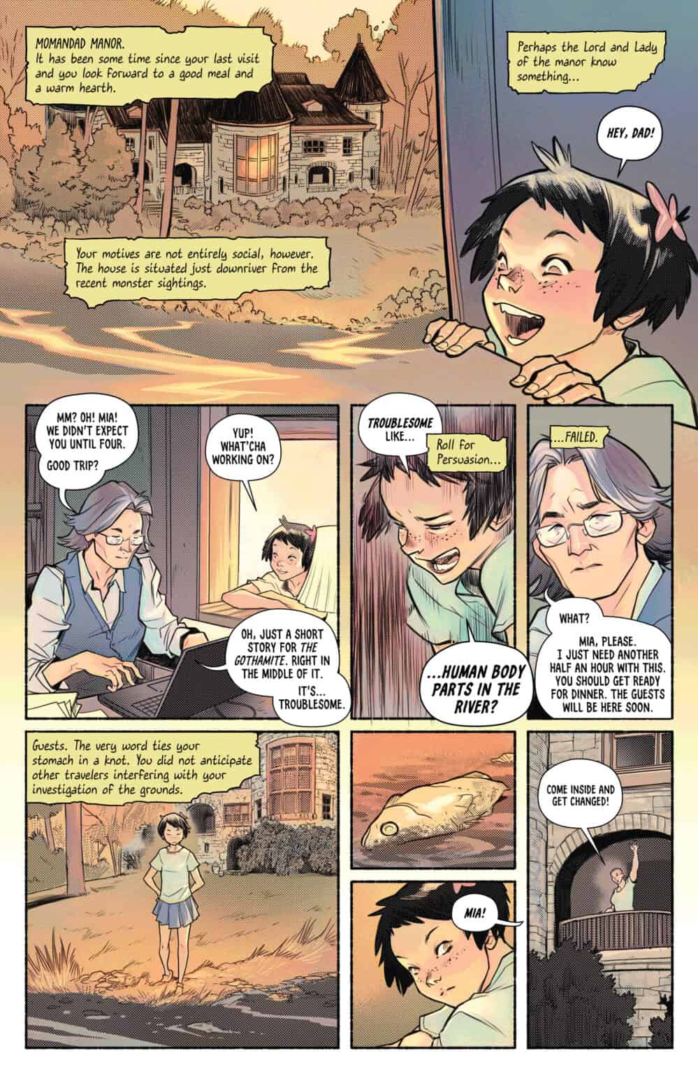 Schools Back In Session in Gotham Academy: Maps Of Mystery #1 - Comic Watch