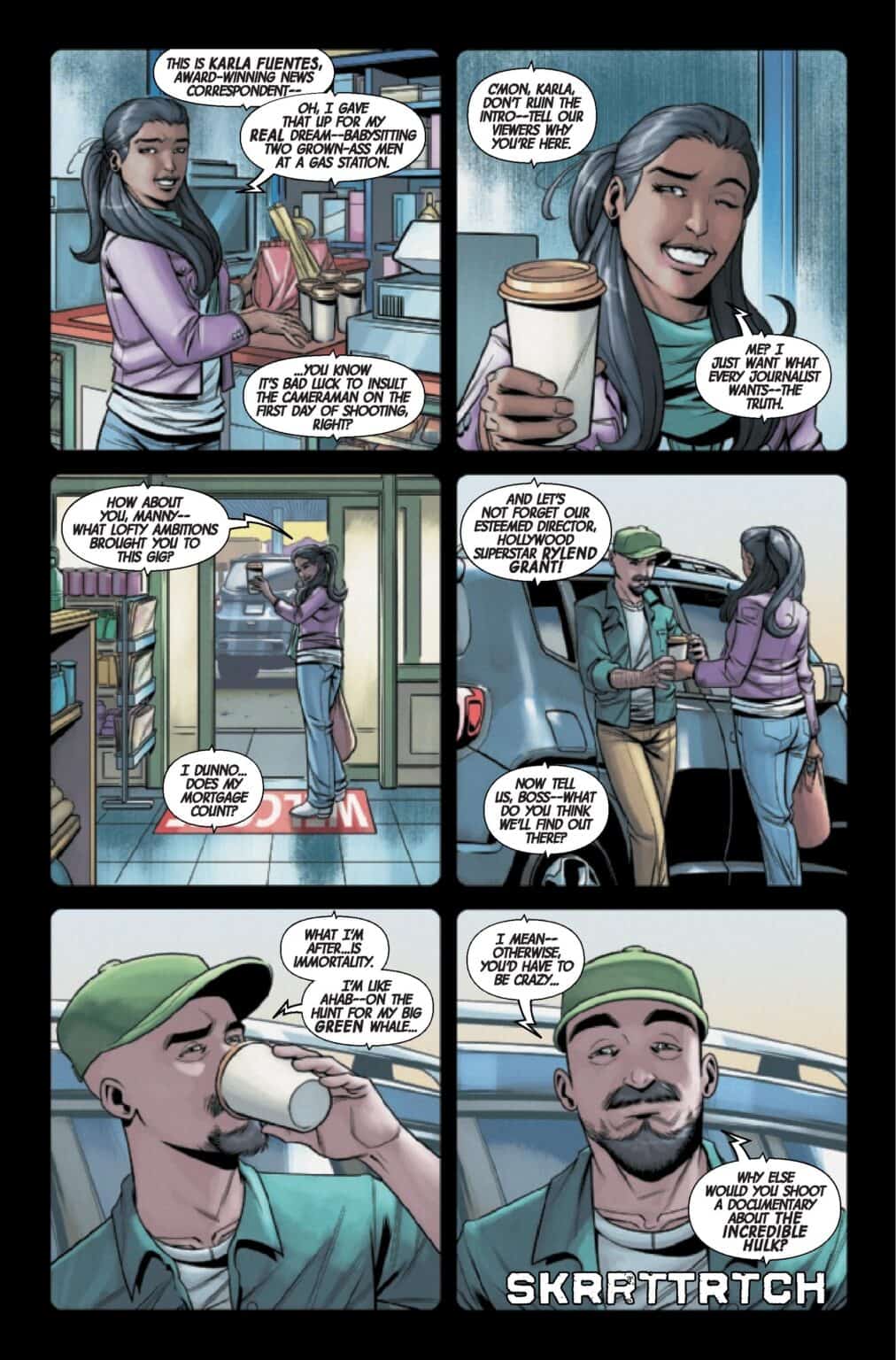 It's Lights, Camera, HULK in HULK ANNUAL #1 - Comic Watch