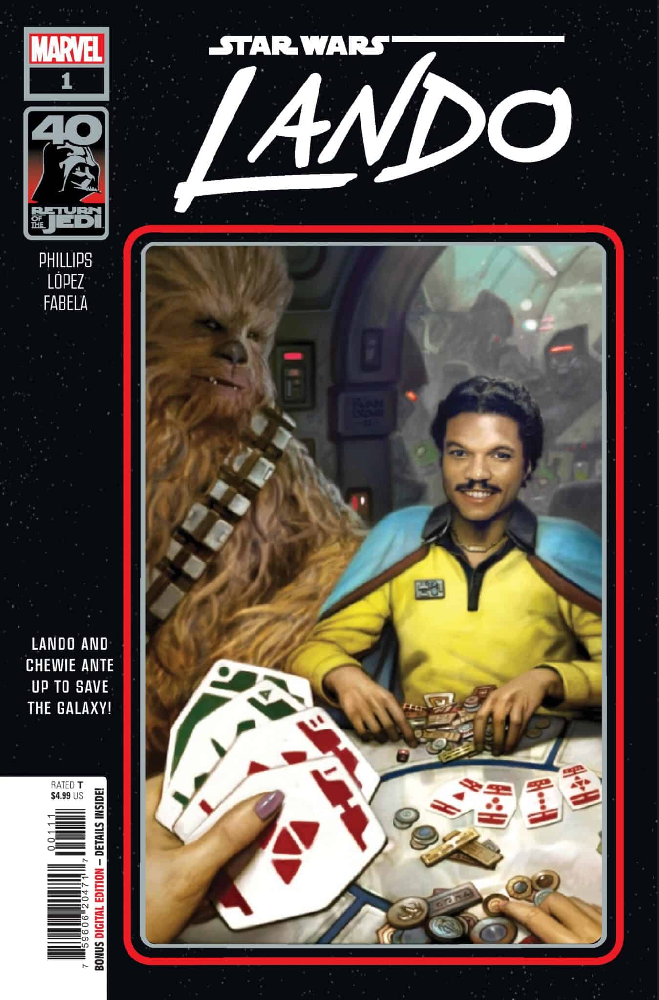Lando & Chewie Shuffle Up And Deal in Star Wars: Return Of The Jedi ...