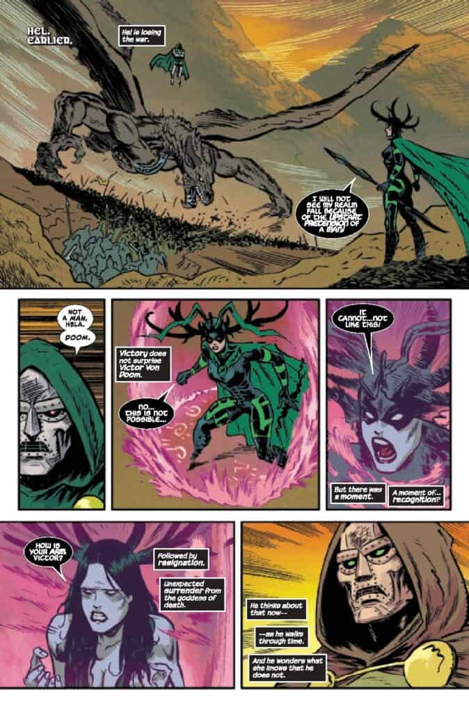 Thor #34 Preview: Thor Fights Doom AND Thanos - Comic Watch