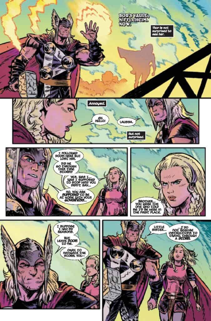 Thor #34 Preview: Thor Fights Doom AND Thanos - Comic Watch