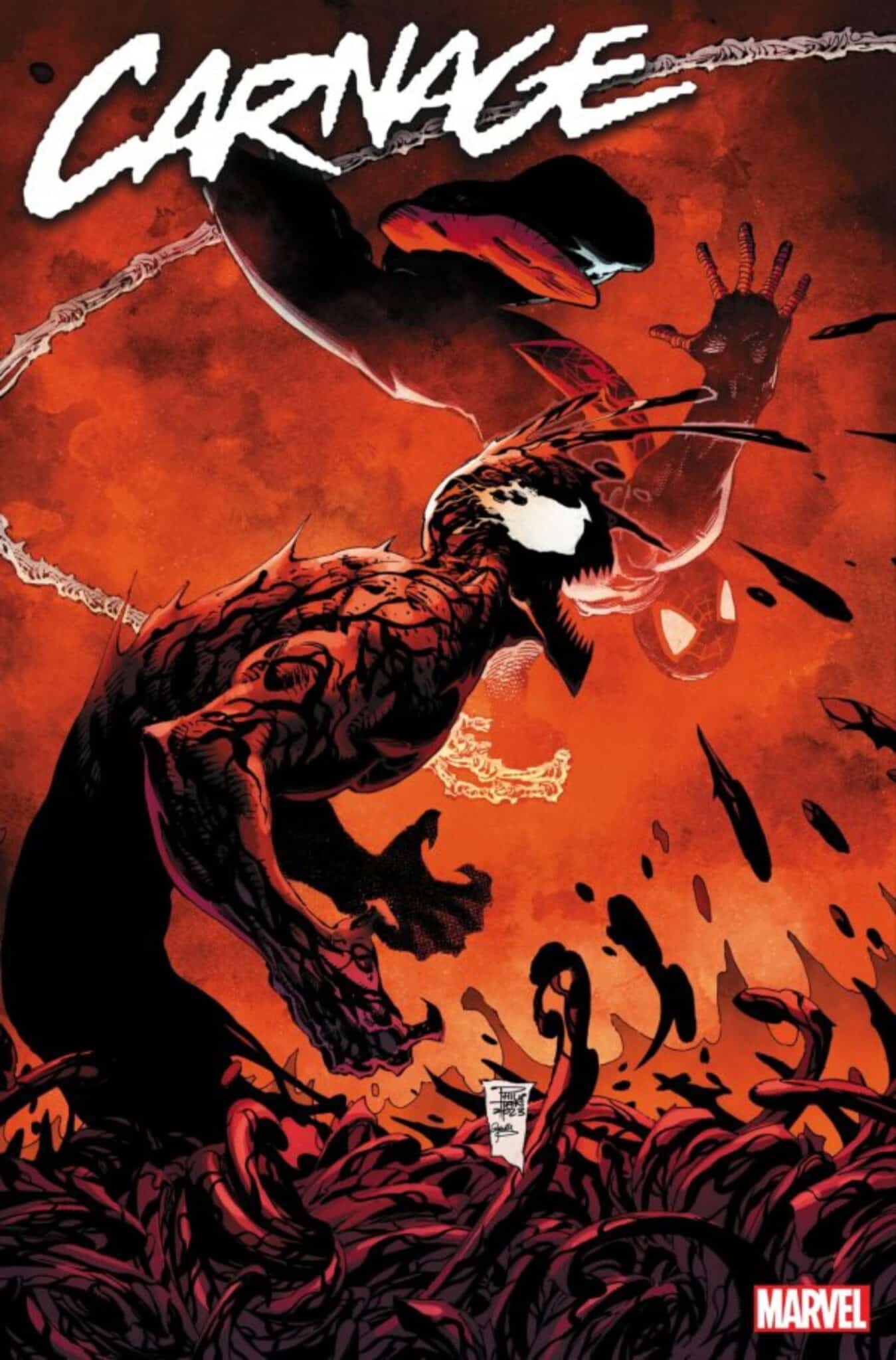 It’s a Hunt for the Symbiotes in CARNAGE #13 as CARNAGE REIGNS ...