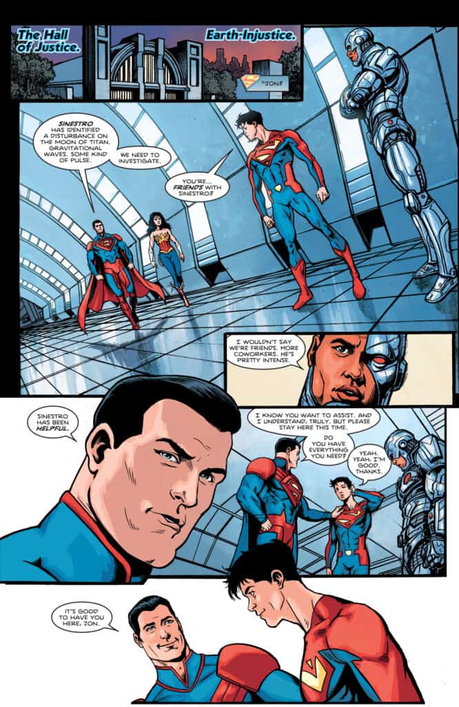 Adventures of Superman Jon Kent #4: Welcome… Injustice Damian! - Comic ...