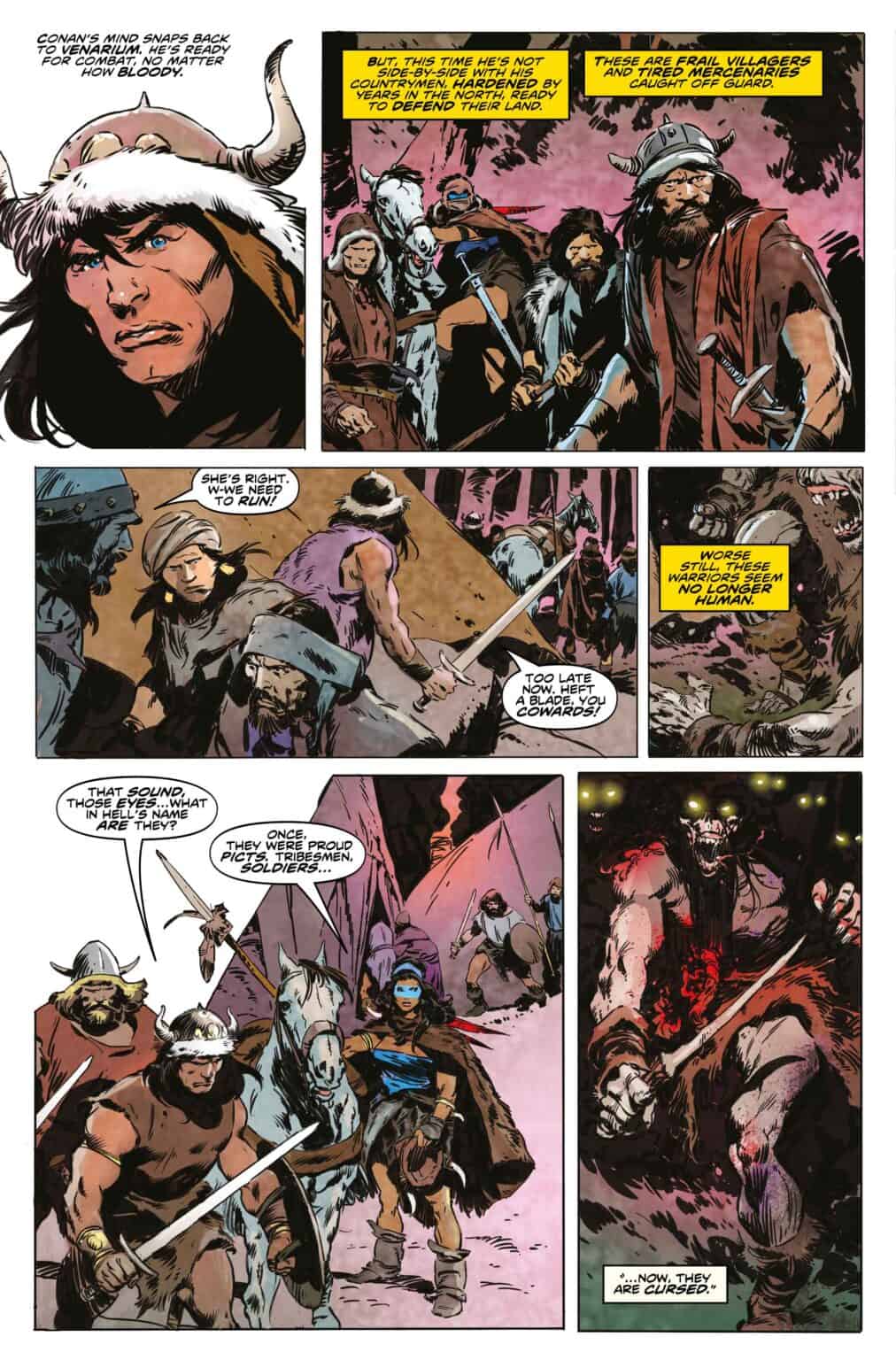 Conan Sets Out for New Adventures in Titan's CONAN THE BARBARIAN #1 ...