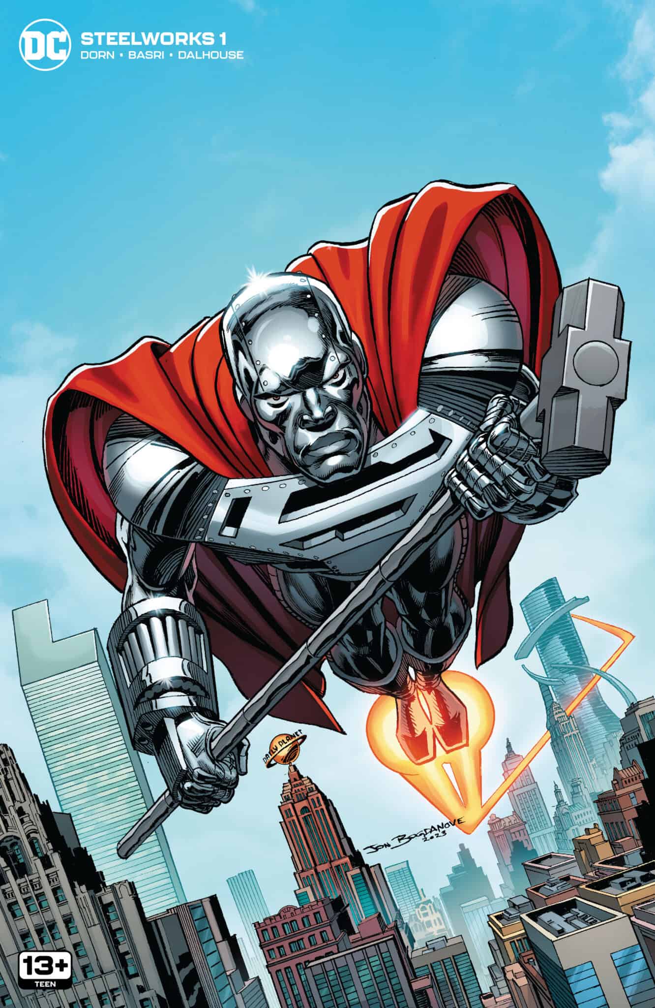 STEELWORKS #1 Takes Flight As Steel Celebrates 30th Anniversary - Comic ...