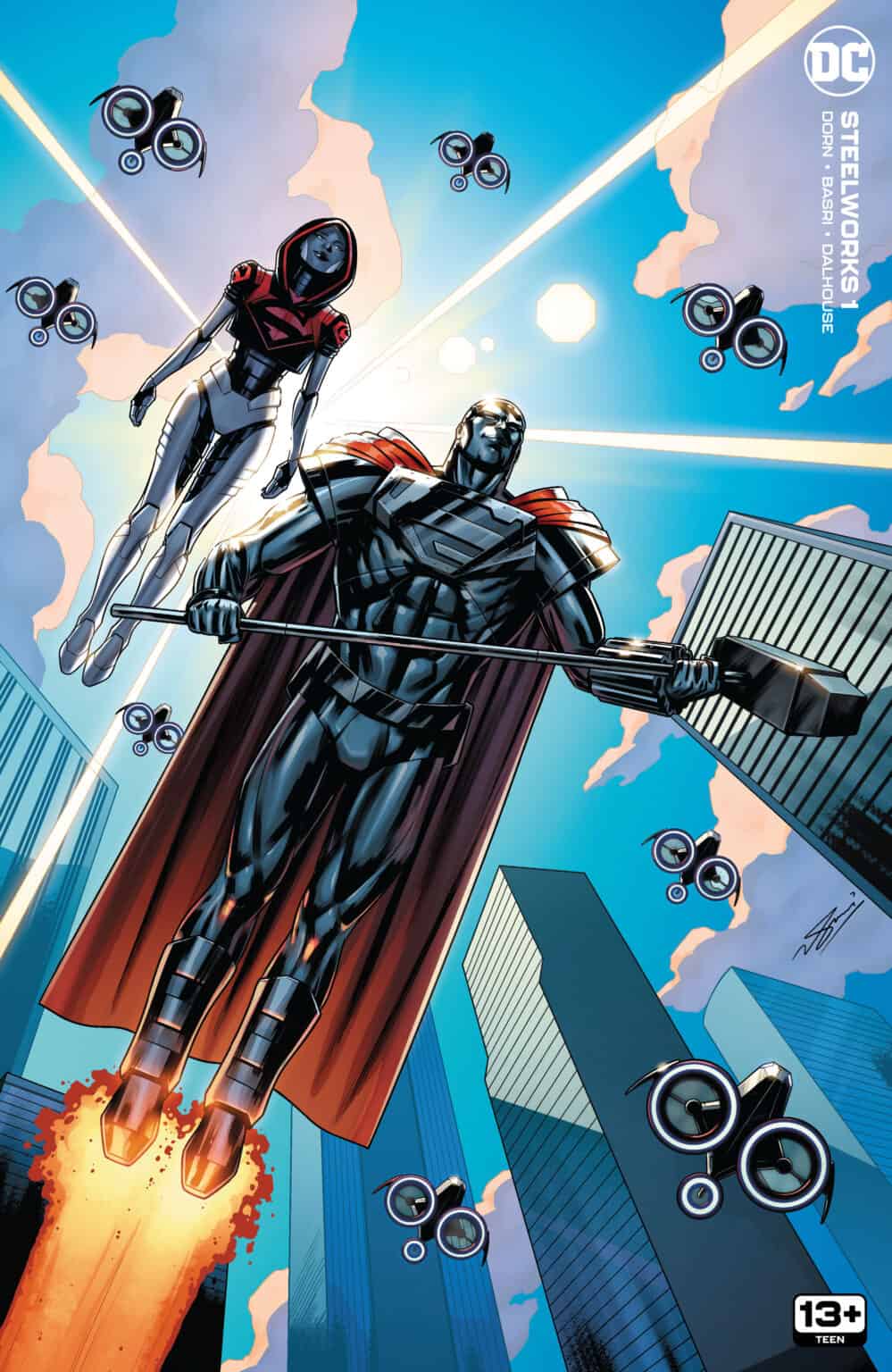 STEELWORKS #1 Takes Flight As Steel Celebrates 30th Anniversary - Comic ...