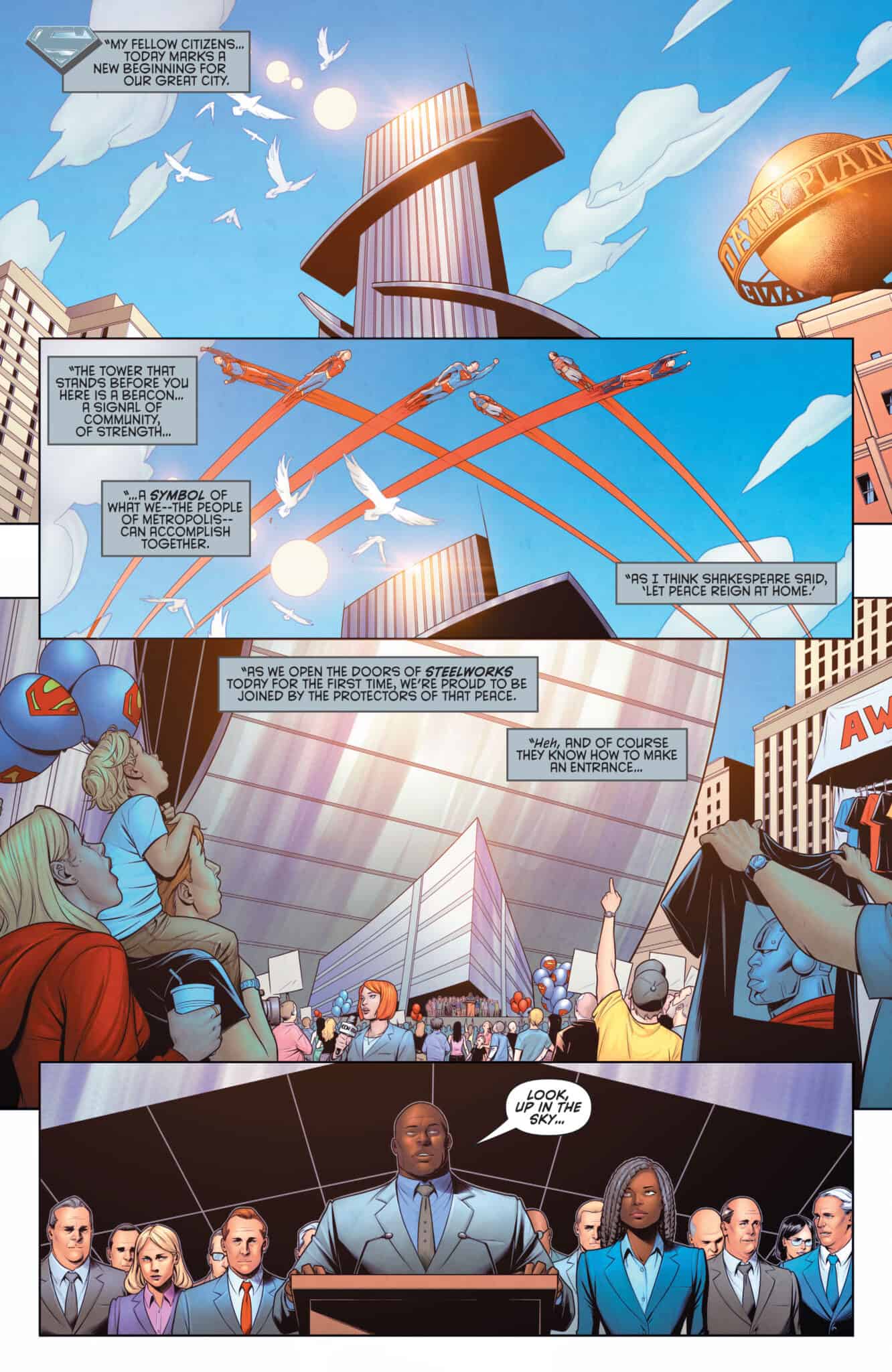 STEELWORKS #1 Takes Flight As Steel Celebrates 30th Anniversary - Comic ...