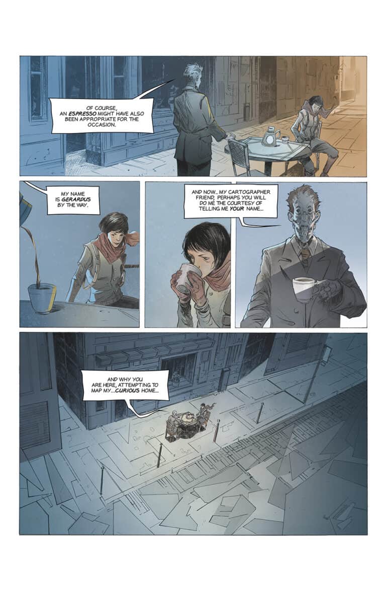 A Strange Parallel Dimension Unfolds in Upcoming Sci-Fi Comic HEXAGON ...