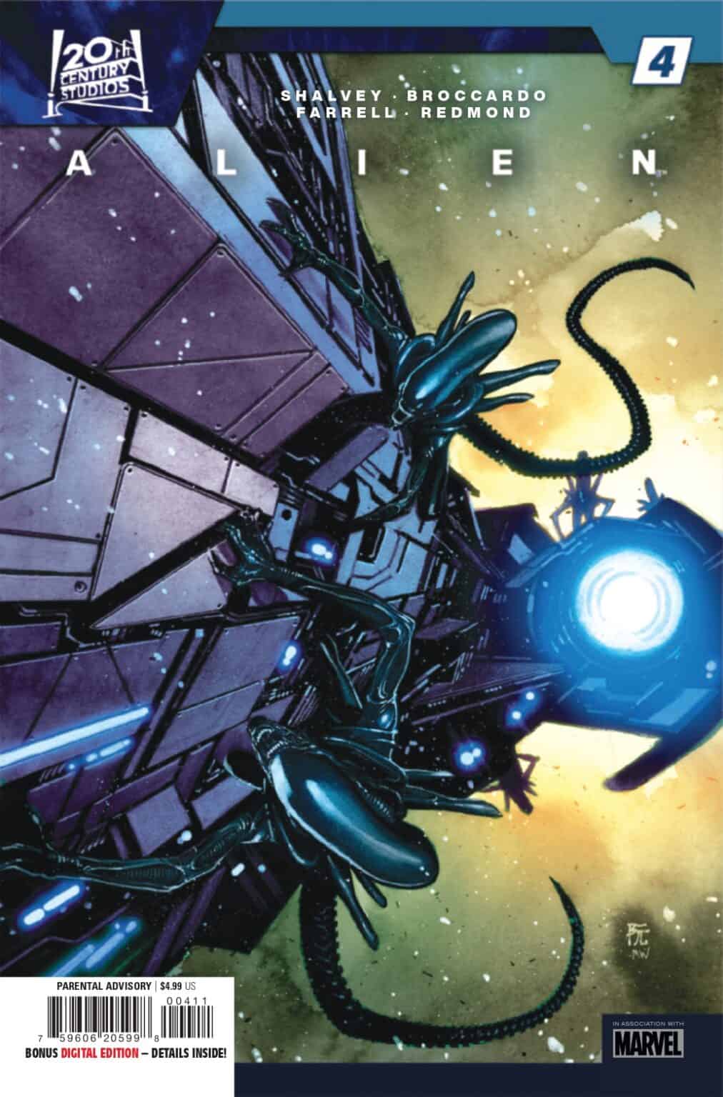 Xenomorphs Swarm the Rig in ALIEN #4 - Comic Watch