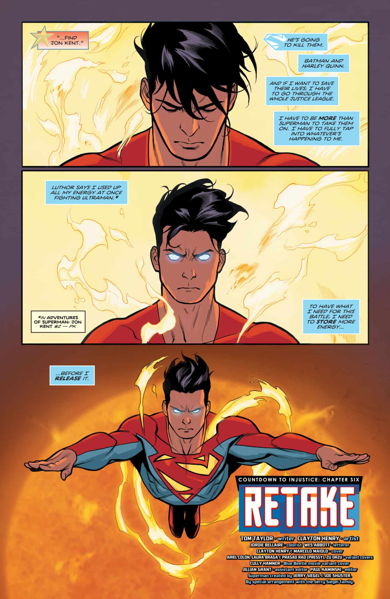 Adventures of Superman: Jon Kent #6 & Steelworks #3 Previews: The Super ...