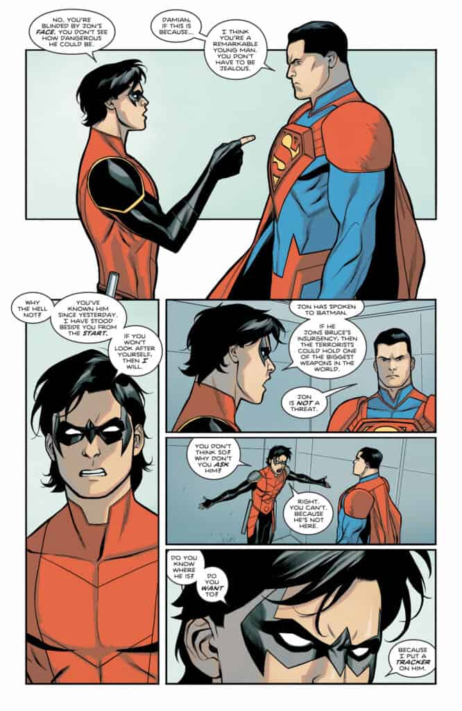 It’s A Battle For The Soul Of Superman in Adventures of Superman Jon ...