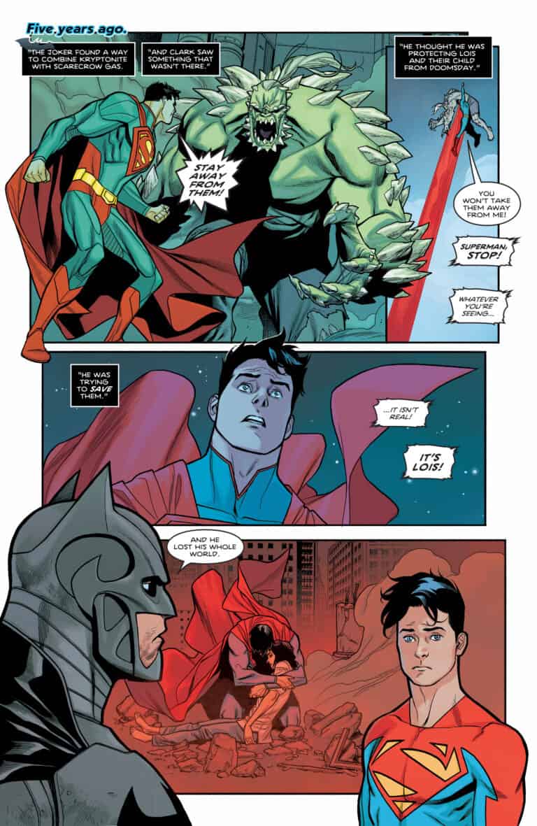 It’s A Battle For The Soul Of Superman in Adventures of Superman Jon ...