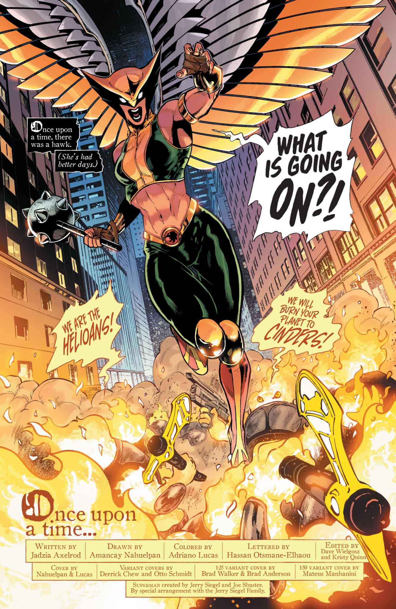 Hawkgirl Flies High Again in Hawkgirl #1 (of 6) - Comic Watch