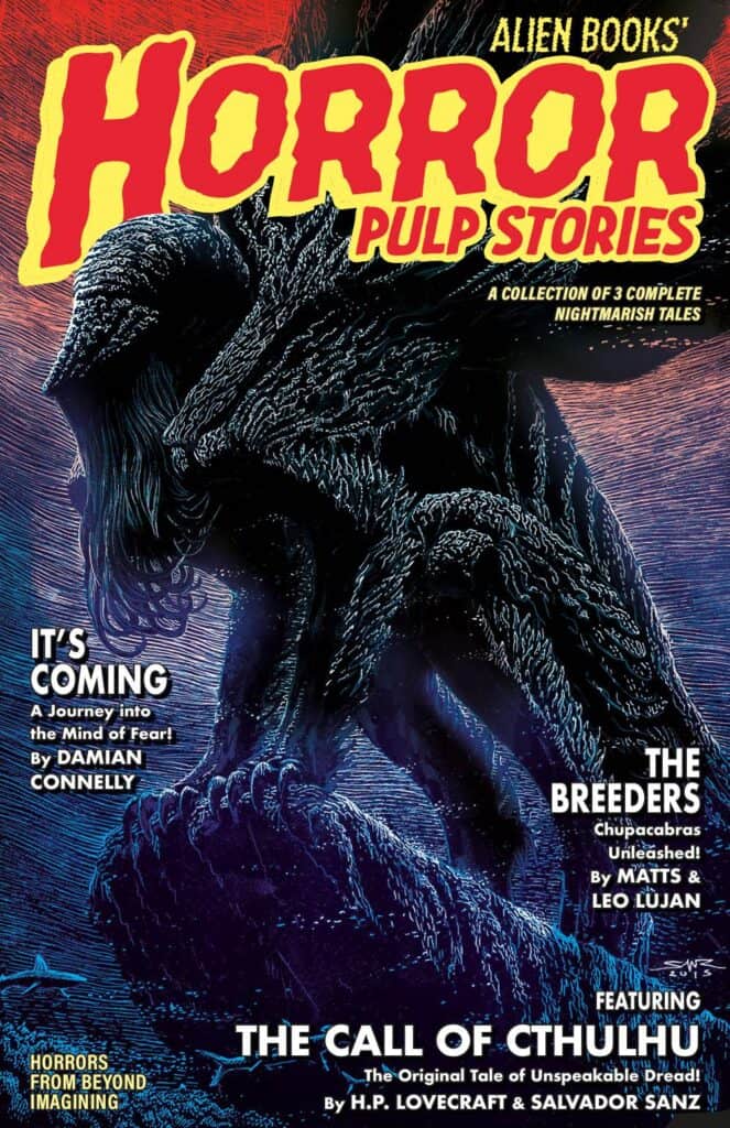 Unveiling "Alien Books Horror Pulp Stories" - Comic Watch
