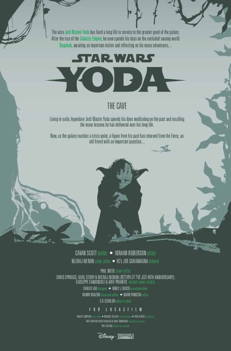 Yoda Faces His Ultimate Fear in the Cave of Evil in STAR WARS: YODA #10 ...