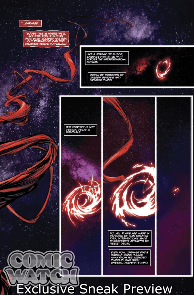 Exclusive Sneak Preview: Cletus Kasady Exacts Vengeance in Web Of ...