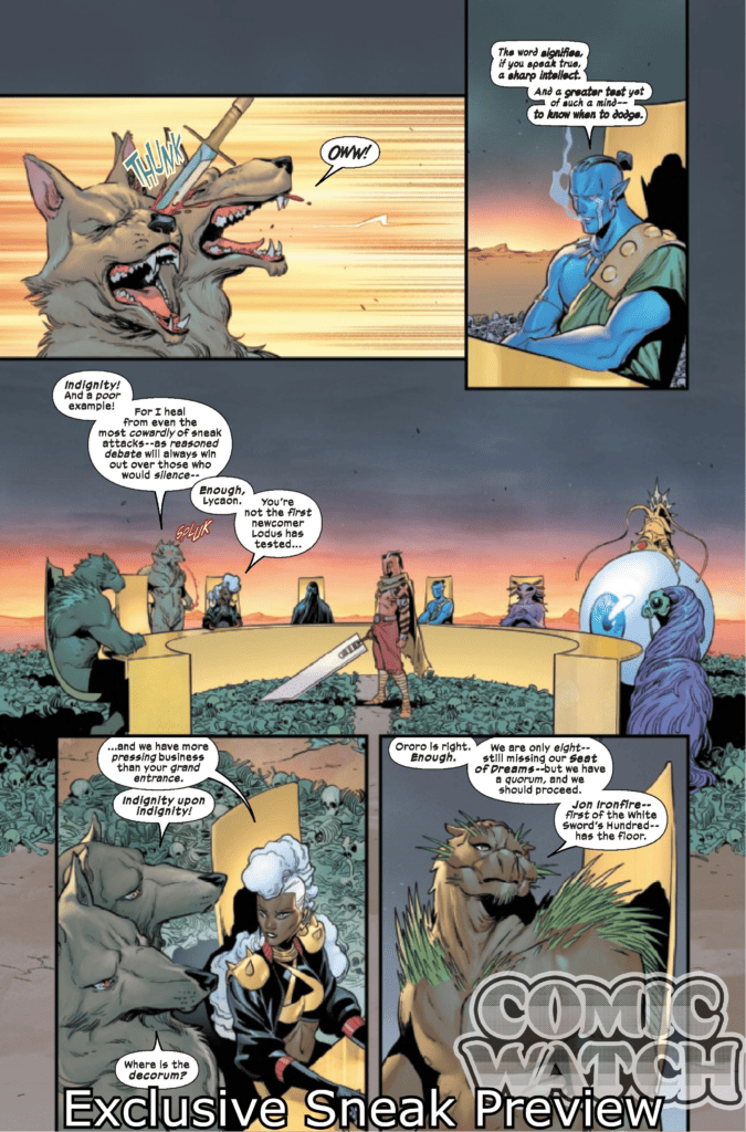Exclusive Sneak Preview: Genesis Returns To Arakko in X-Men #13 - Comic ...