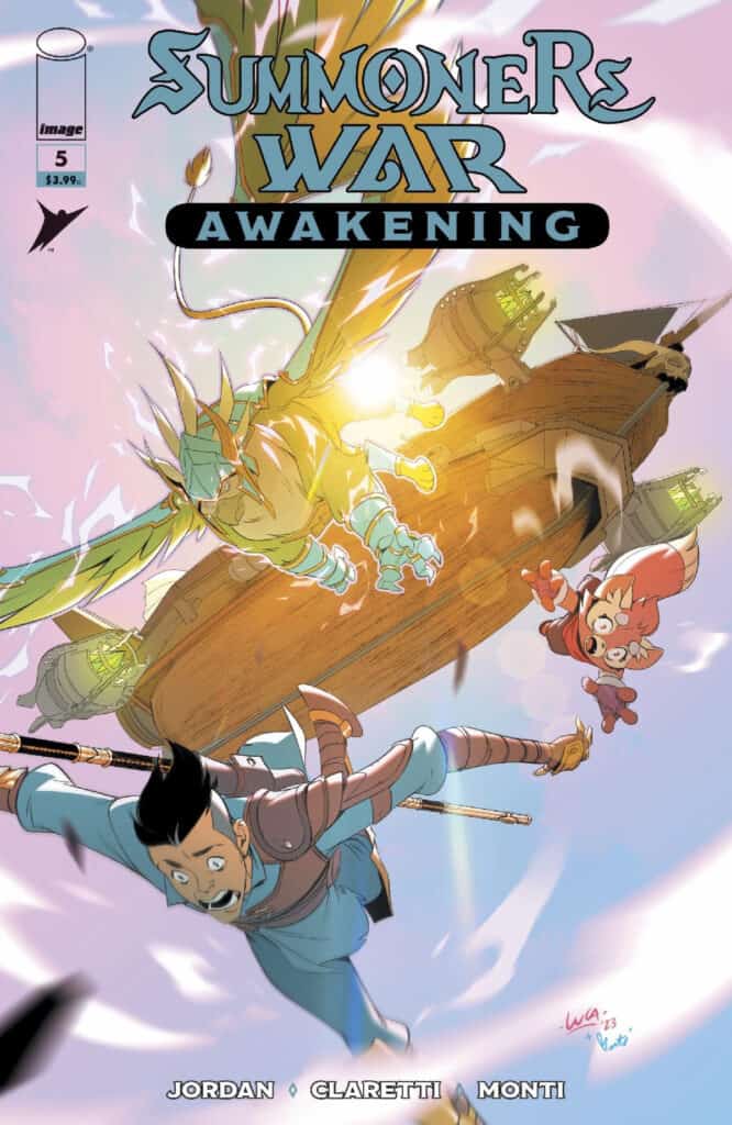 First Look: The Action-Packed SUMMONERS WAR: AWAKENING #5 - Comic Watch