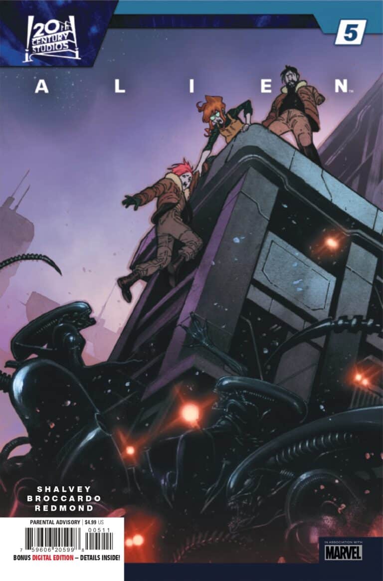 The Survivors Make a Last-Ditch Effort to Escape in ALIEN #5 - Comic Watch
