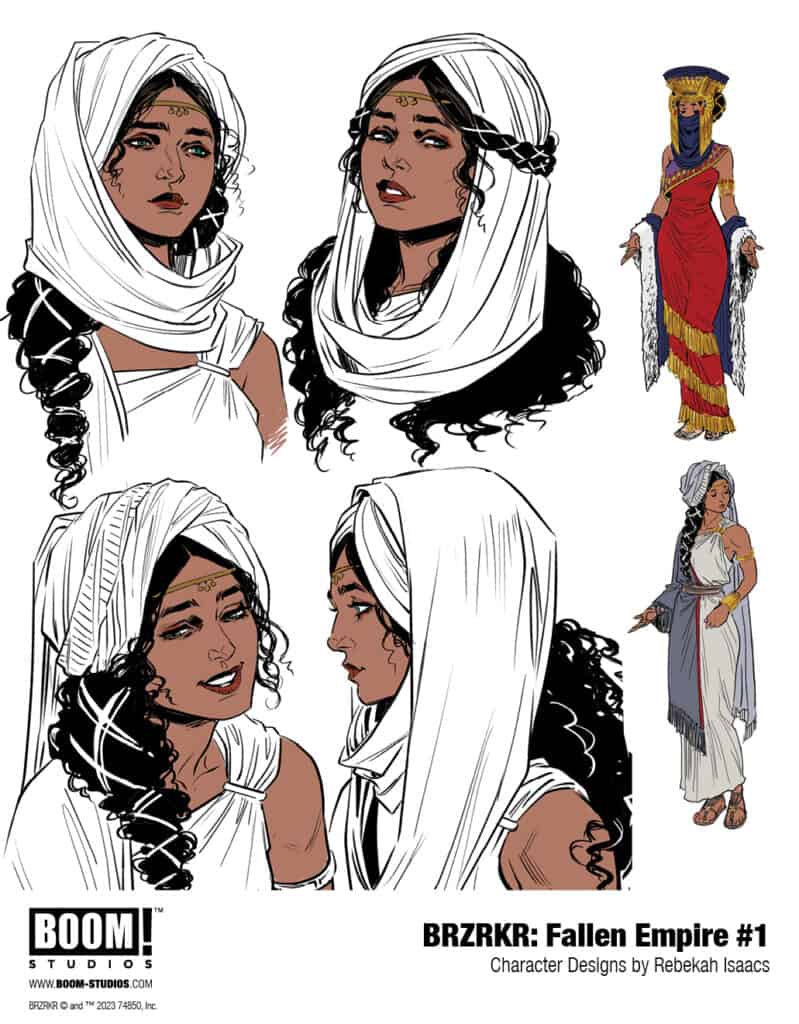 Empires Will Fall in the First Look at New One-Shot BRZRKR: FALLEN ...