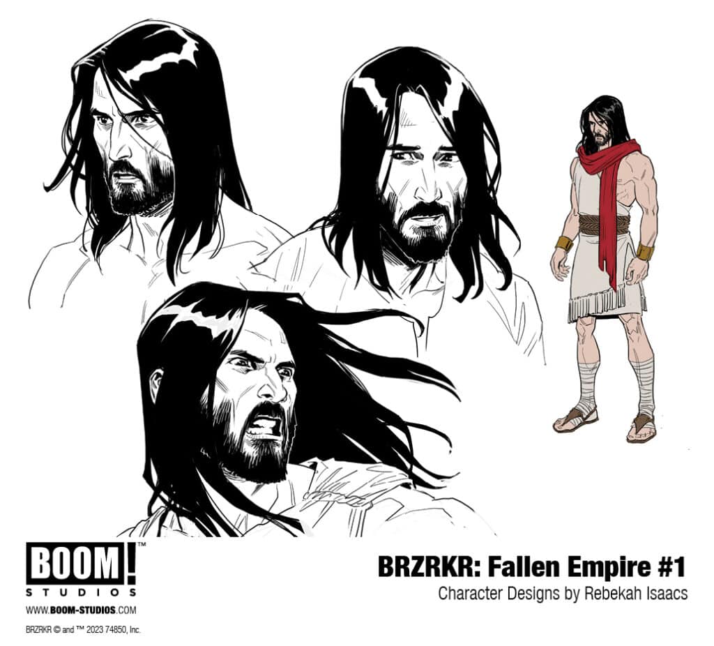 Empires Will Fall in the First Look at New One-Shot BRZRKR: FALLEN ...