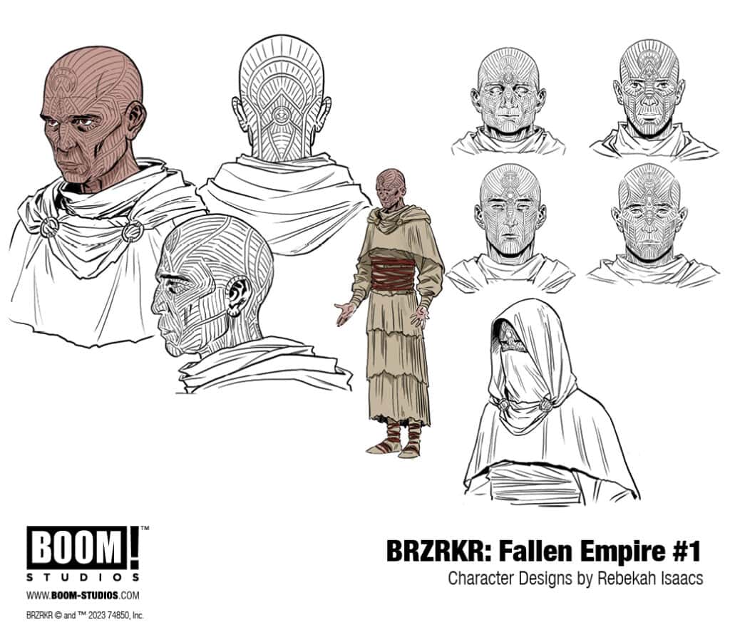 Empires Will Fall in the First Look at New One-Shot BRZRKR: FALLEN ...
